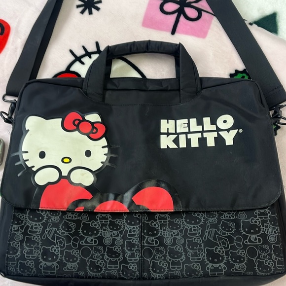 Bags | Hello Kitty Laptop Bag | Poshmark